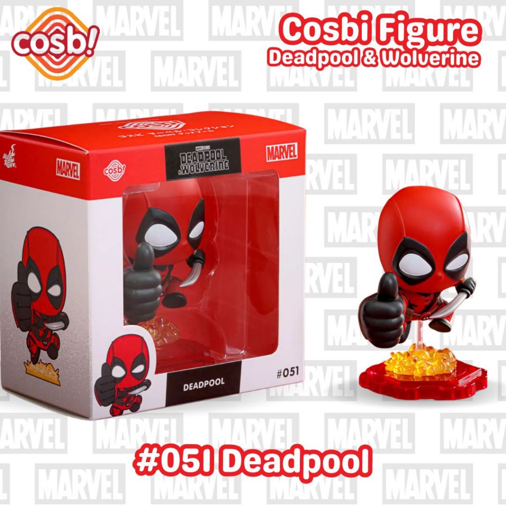 Hot Toys Cosbi #051 Deadpool Figure - Deadpool and Wolverine (Japan ...