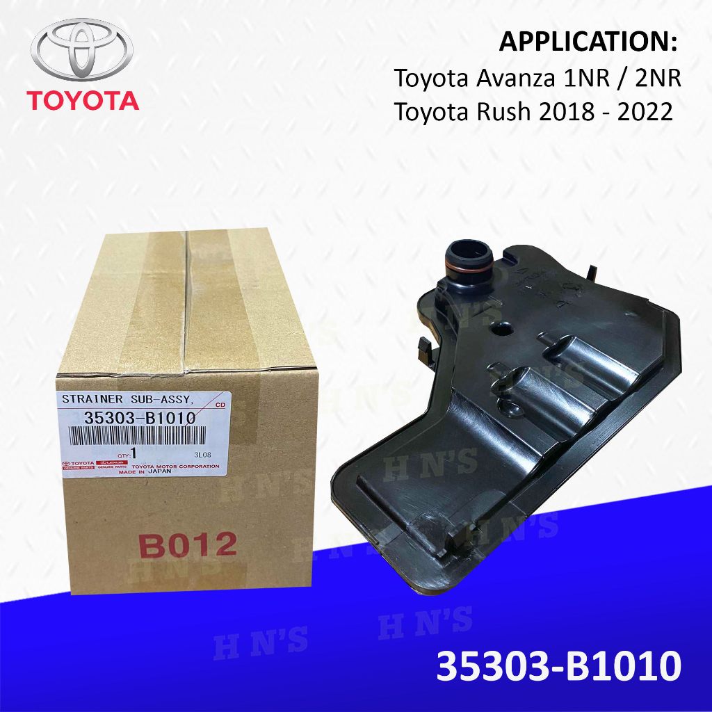 Toyota Genuine Transmission Filter / Strainer for Toyota Avanza 1NR/2NR ...