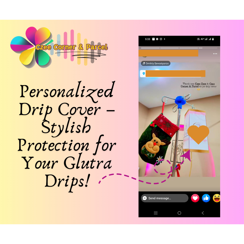 Personalized Drip Cover – Stylish Protection for Your Glutra Drips ...
