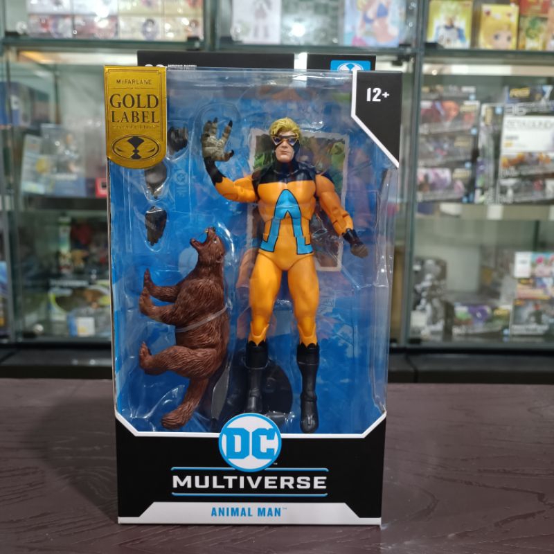 McFarlane DC Multiverse Animal Man Gold Label action figure | Shopee ...