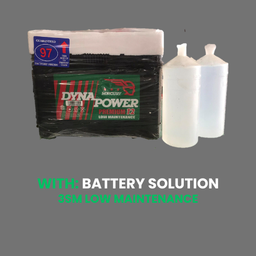(WITH BATTERY SOLUTION) 3SM DYNA POWER LOW MAINTENANCE | Shopee Philippines