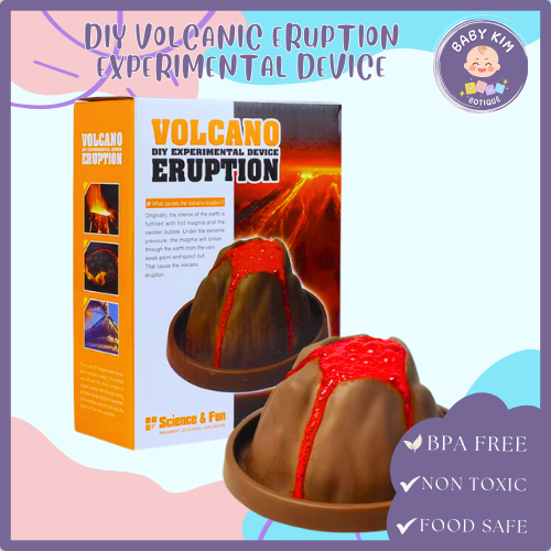 Baby Kim DIY Volcano Eruption Kits Science Education Toys Stem Toy ...