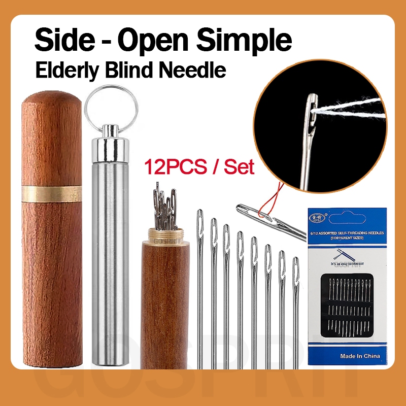 12Pcs Stainless Big Needle For Sewing / Darning Needle For Hand ...