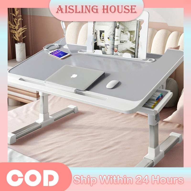 Foldable Laptop Table Student Table Laptop Computer Desk Adjustable ...