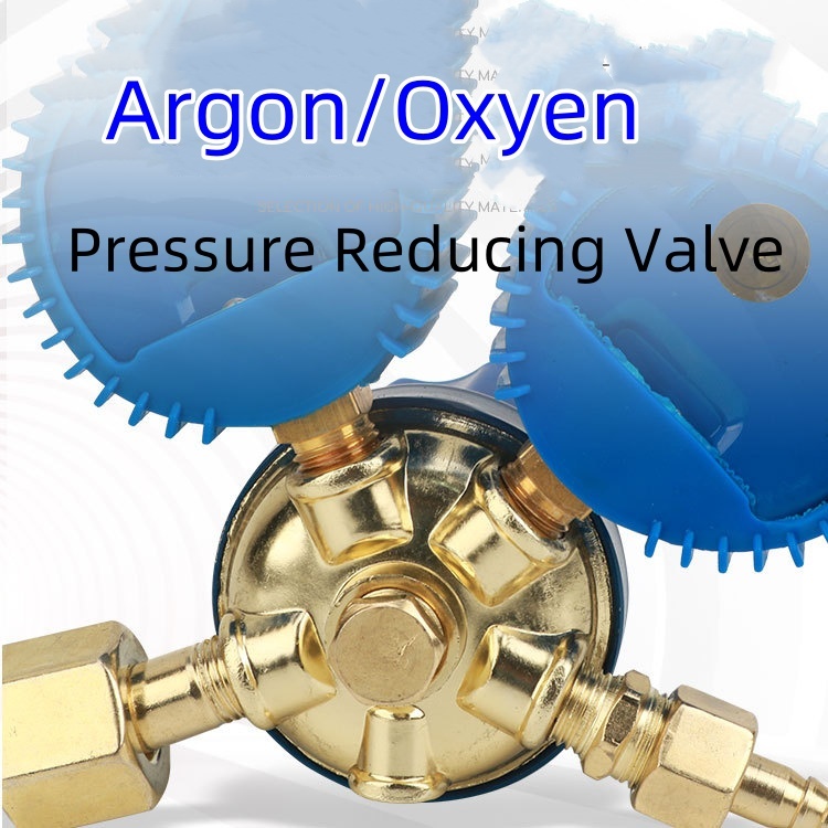 Oxyen/Argon Gas Bottle Regulators Reducing Pressure Inhaler Double ...