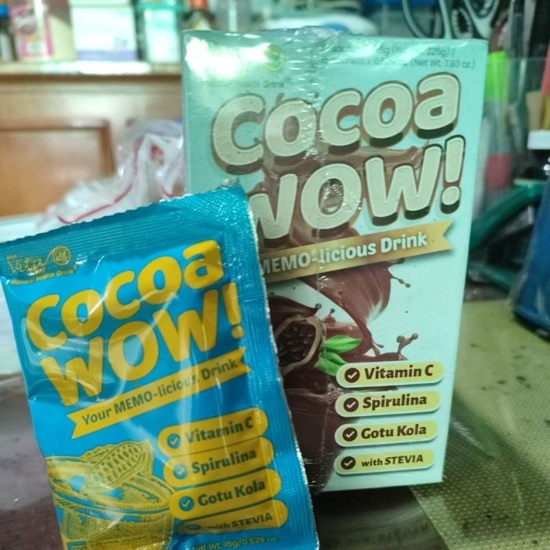 Choco Wow Memo-licious Drink sachet 15 g | Shopee Philippines