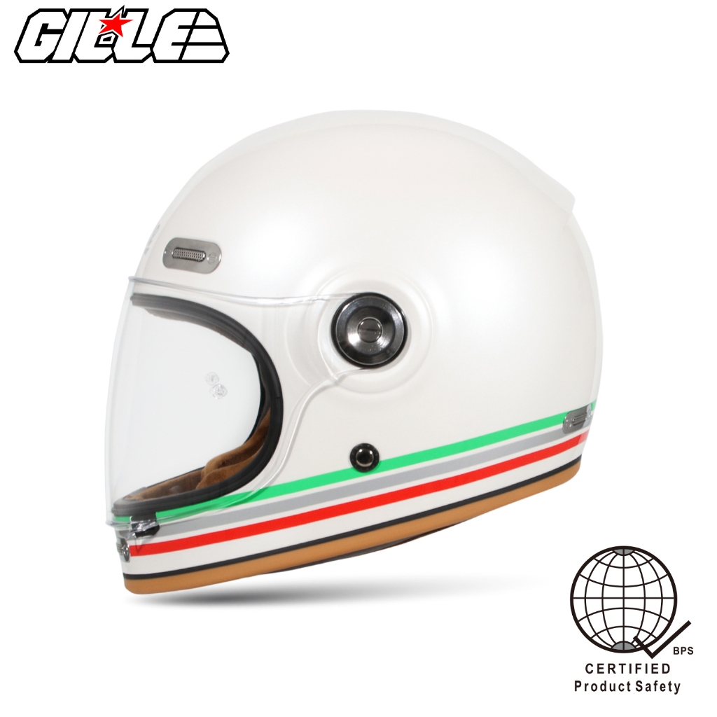 GILLE 898 Klasiko Atavistic Classic Helmet Full Face Motorcycle Helmet ...