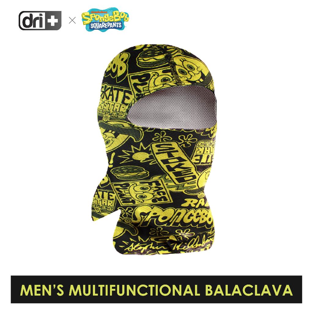 Dri Plus x SpongeBob Men's Washable Aircool “Stoke” Balaclava 1 piece ...