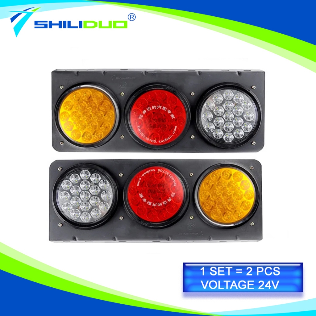 SHILIDUO Truck Tail Light Assy Led Fog Driving Lights Stop Indicator ...