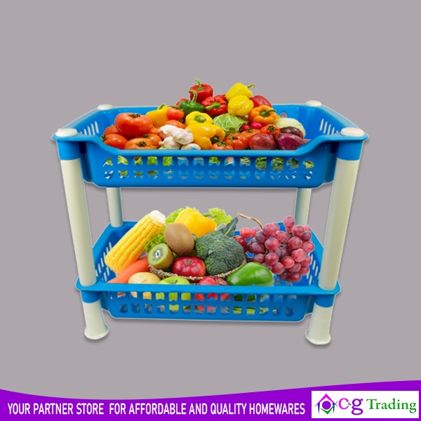 2-layer PLASTIC MULTI-PURPOSE STORAGE RACK | Shopee Philippines
