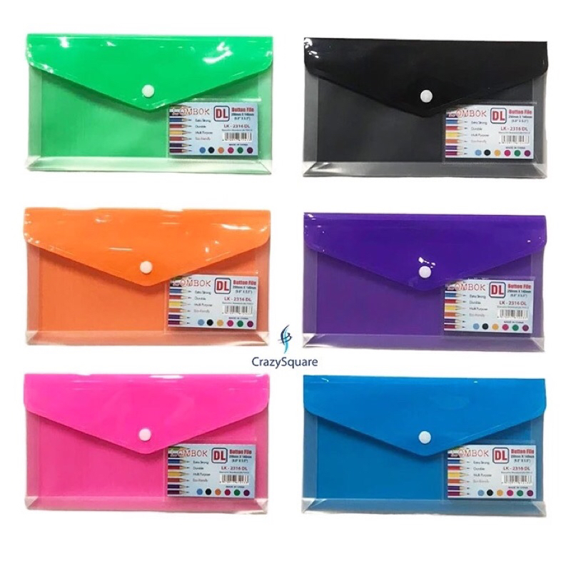 Csquare A6 Money Expanding plastic envelop for school and office use LK ...