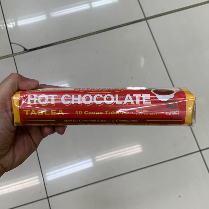 ALFONSO'S HOT CHOCOLATE TABLEA 200g | Shopee Philippines
