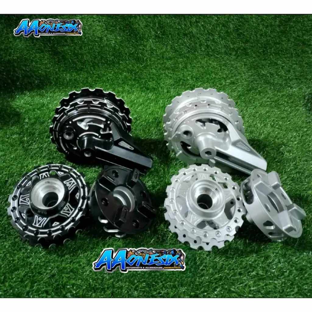 YASAKI LIGHTEN HUB SET GEAR TYPE (ARIETTE) For WAVE / XRM / RAIDER / RS ...