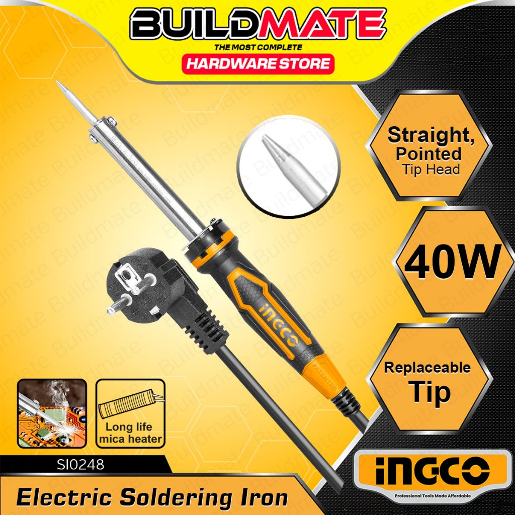 BUILDMATE Ingco Electric Soldering Iron 45W | 60W | 100W Adjustable ...