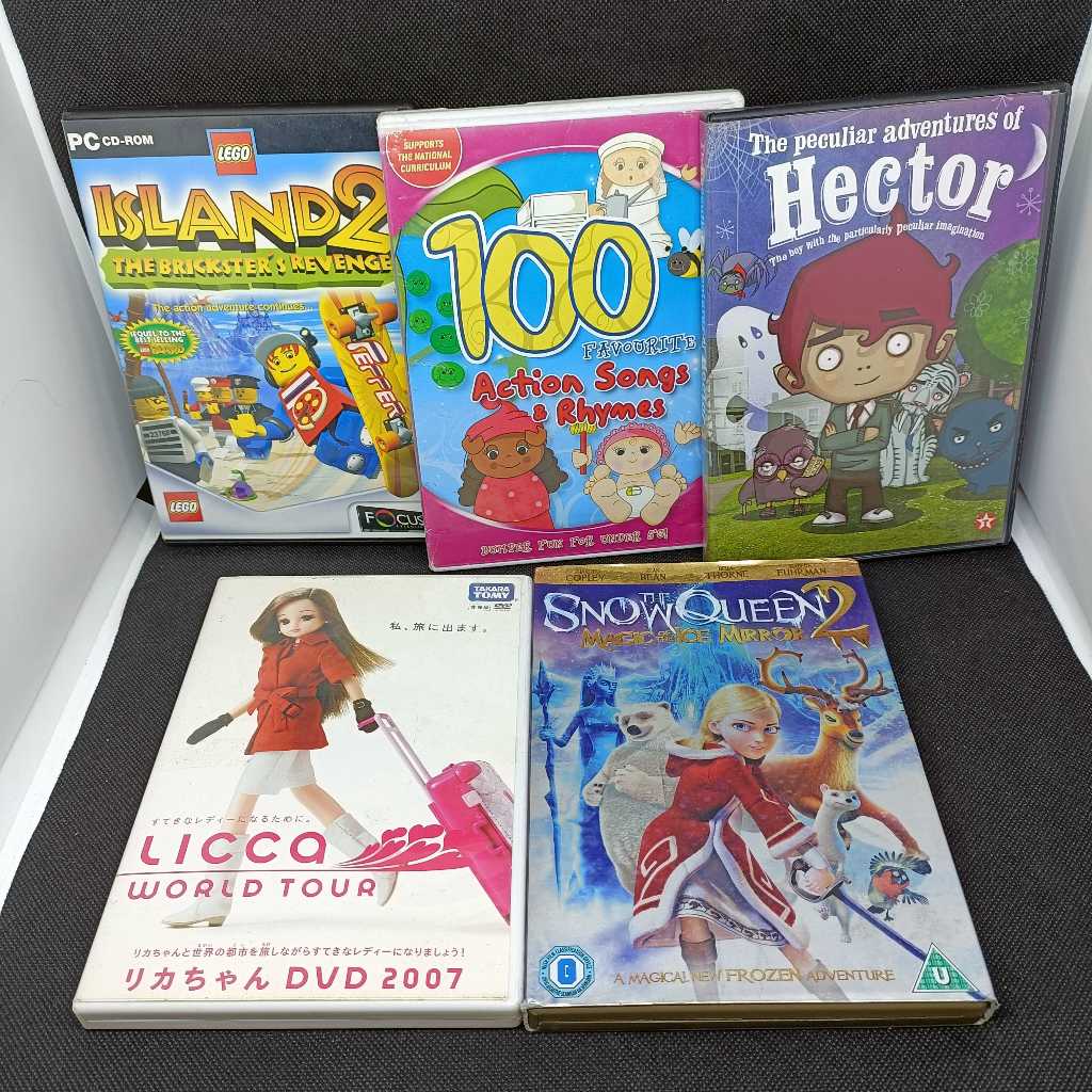 Assorted DVD Animation Movies in Near Mint Condition from UK | Shopee ...