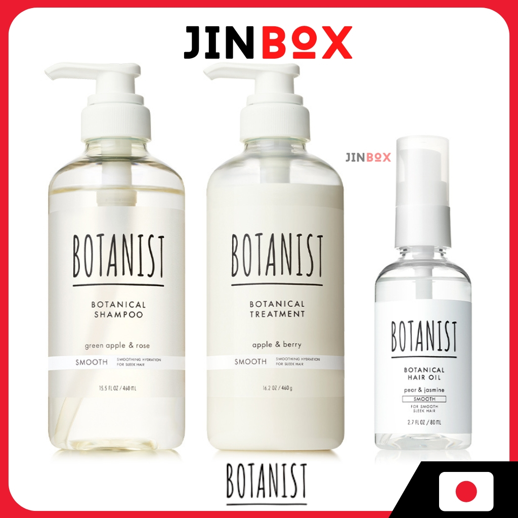 BOTANIST | Botanical Shampoo & Treatment Smooth 460ml | Shopee Philippines