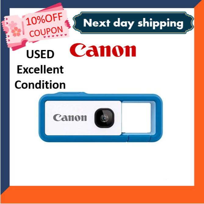 Canon iNSPiC REC Blue - Compact, Waterproof & Durable Asobi Camera FV ...