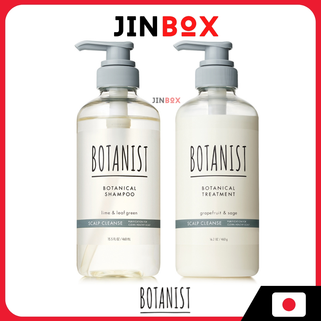 BOTANIST | Botanical Shampoo & Treatment Scalp Cleanse 460ml | Shopee Philippines