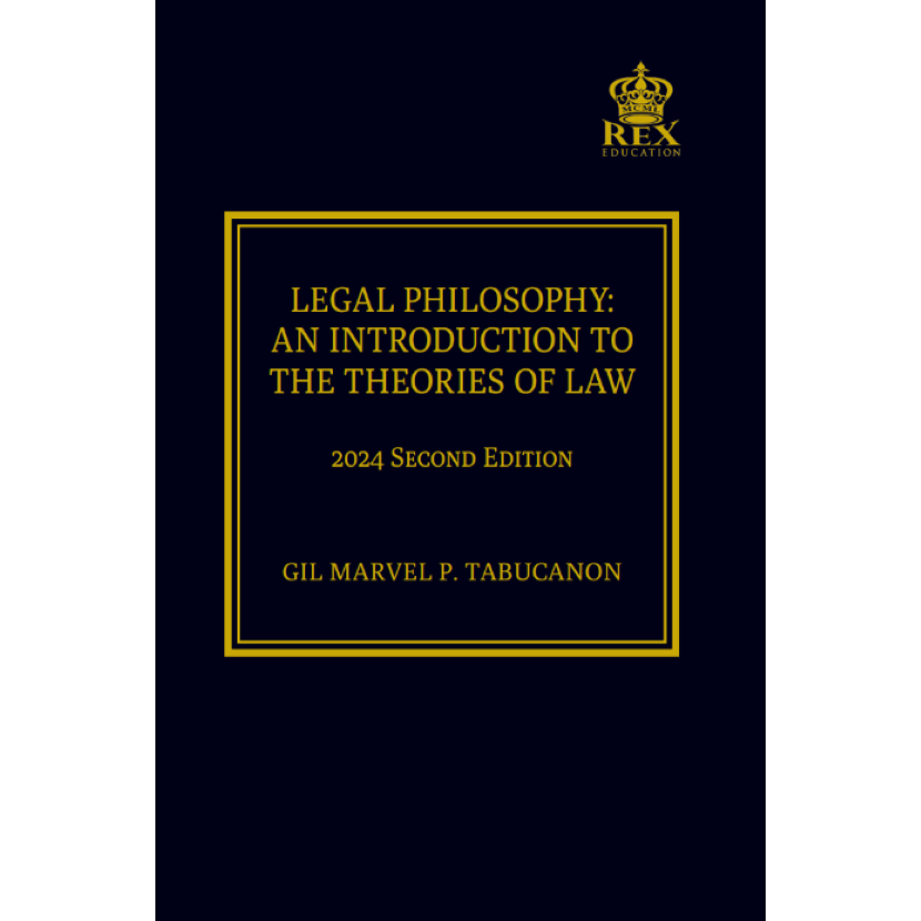 Legal Philosophy (2024 Edition) by Gil Marvel Tabucanon (Paper Bound ...