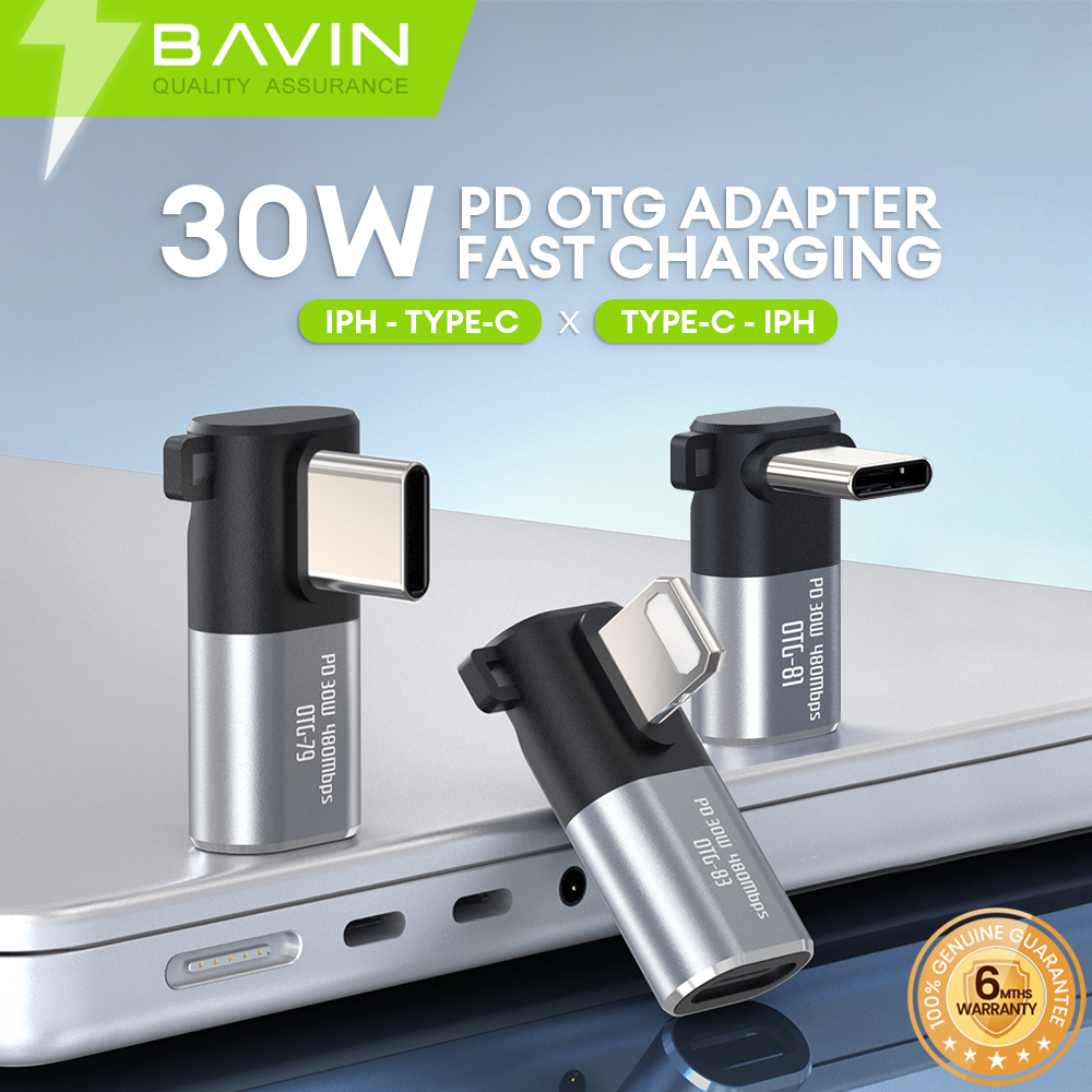 BAVIN O79 / O83 OTG Adapter Fast Charging Portable Multi-System for ...