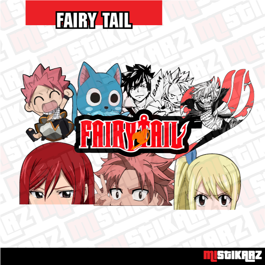 Fairytail - Vinyl Waterproof Sticker | Shopee Philippines