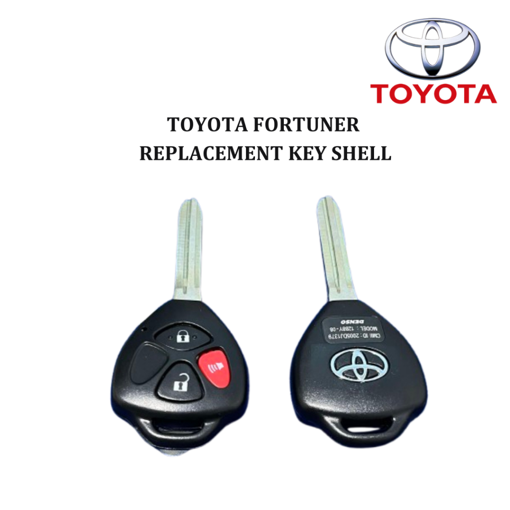 Toyota Fortuner Replacement Key Shell | Shopee Philippines