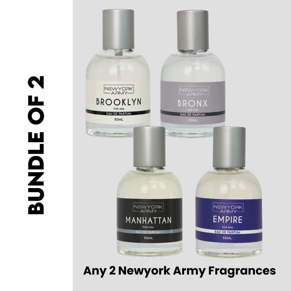 Two Scents Newyork Army Fragrance for Men | Shopee Philippines