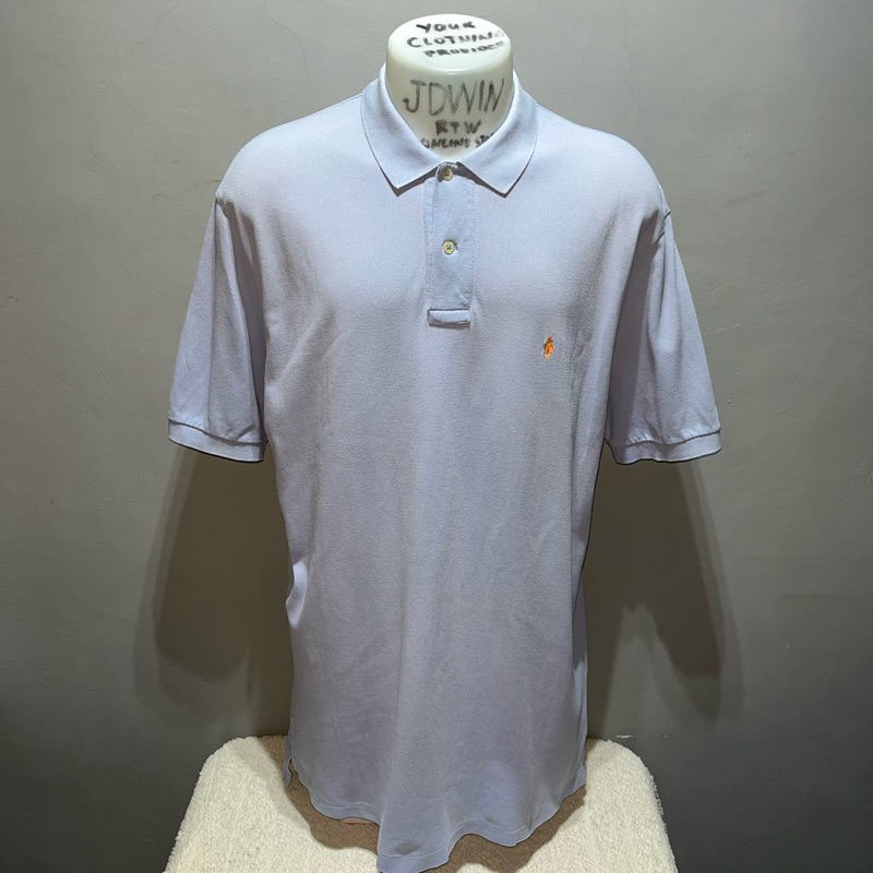 RALPH LAUREN POLO SHIRTS COLOR COLUMBIAN SIZE XL MEN’S W24/L32-34, 100% ...