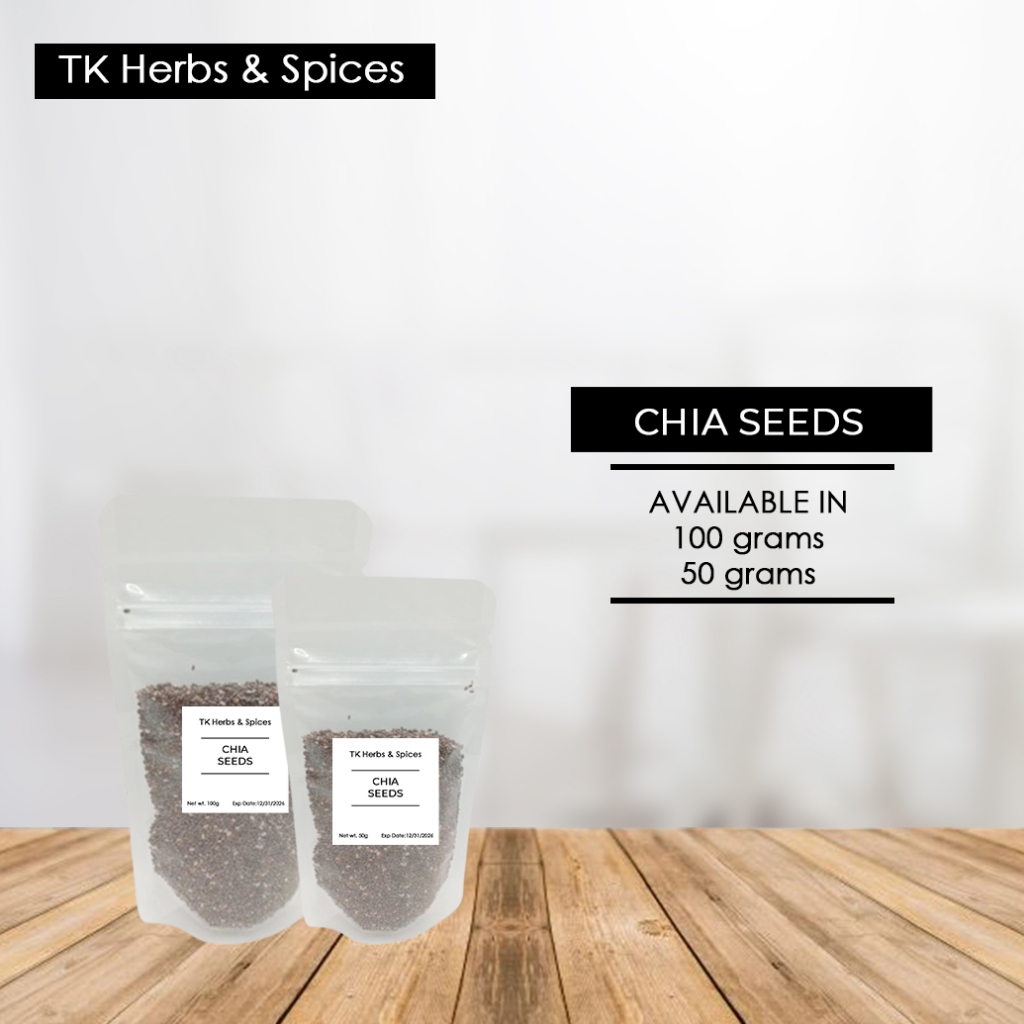 Premium Chia Seeds Available in 50g & 100g | Shopee Philippines
