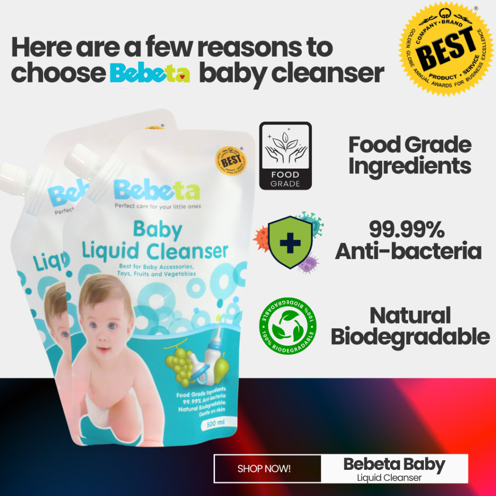 Bebeta Baby Liquid Cleanser-500ml BBT-TLC201723-1 | Shopee Philippines