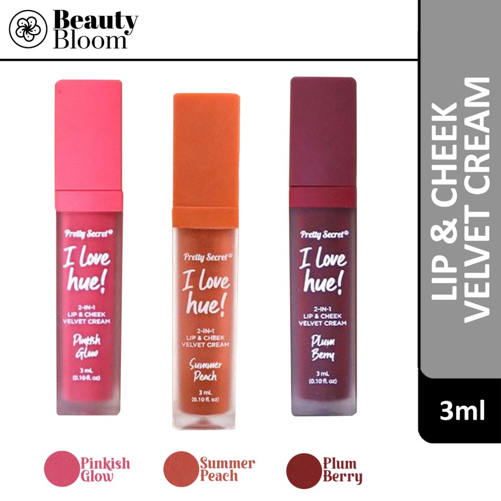 Pretty Secret 2 in 1 Lip and Cheek Velvet Cream - 3ml | Shopee Philippines