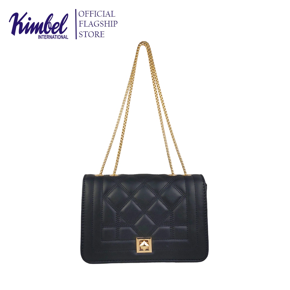 KIMBEL BCS20243 Metal Sling bag Synthetic Leather | Shopee Philippines