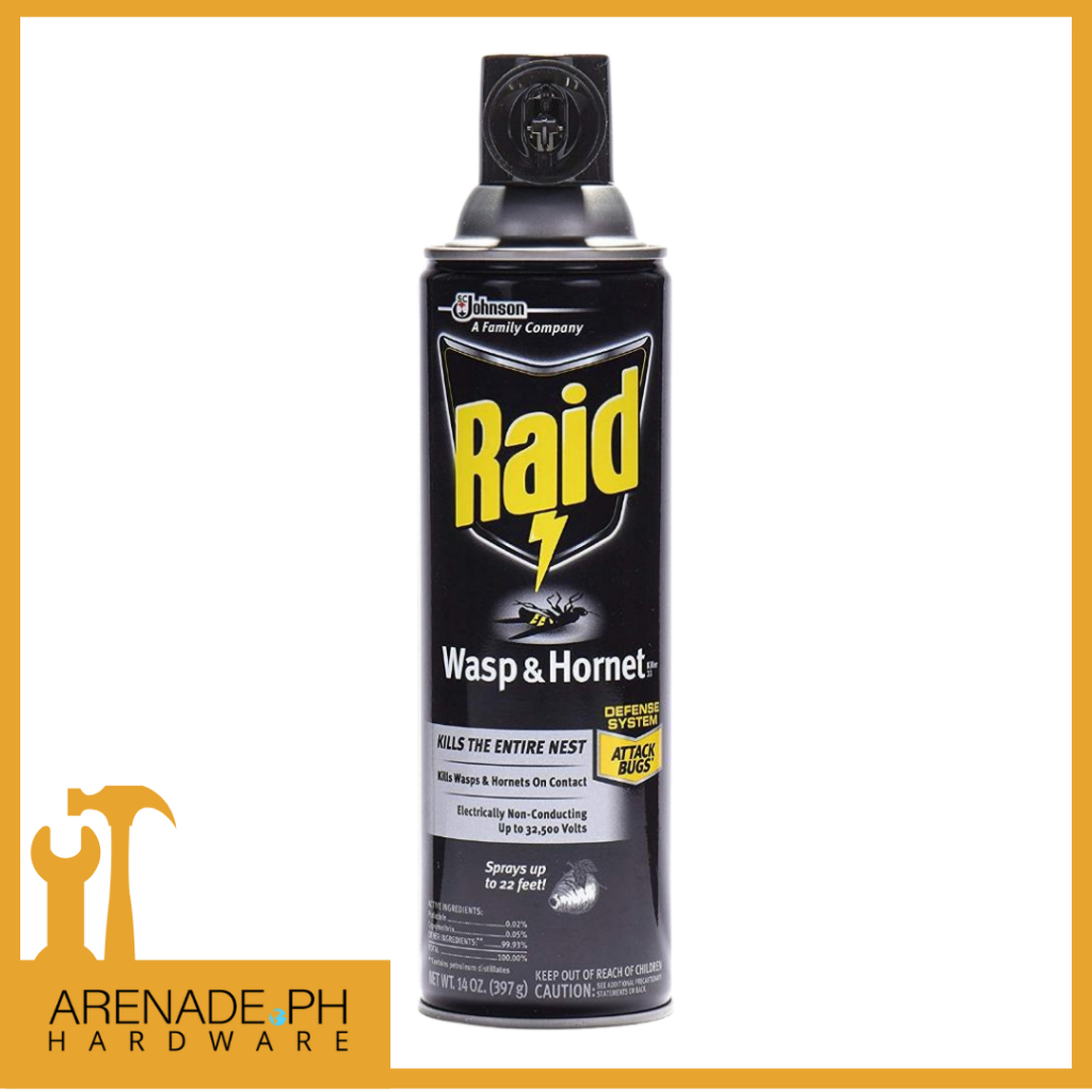 Raid Wasp & Hornet Killer Spray - 14 oz | Shopee Philippines