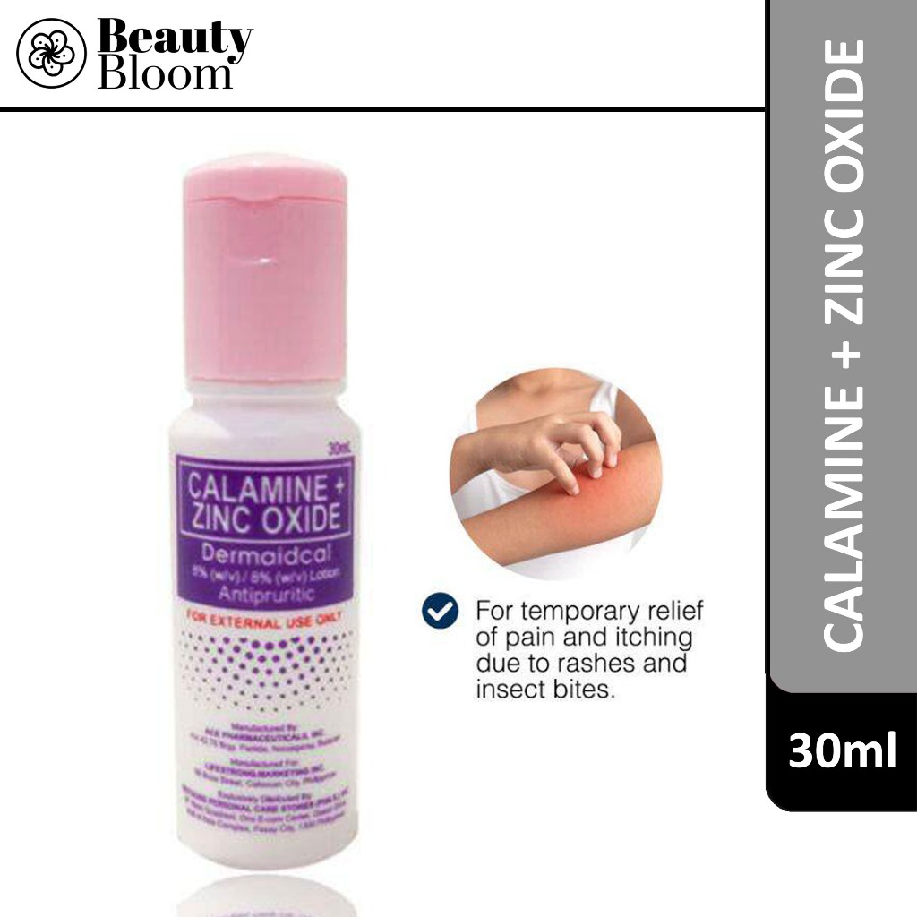 Dermaid Calamine Plus Zinc Oxide 30ml | Shopee Philippines