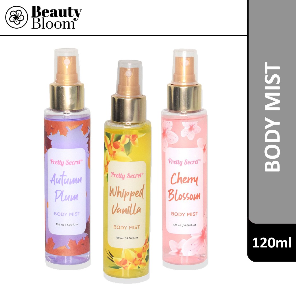 Pretty Secret Body Mist - 120ml | Shopee Philippines