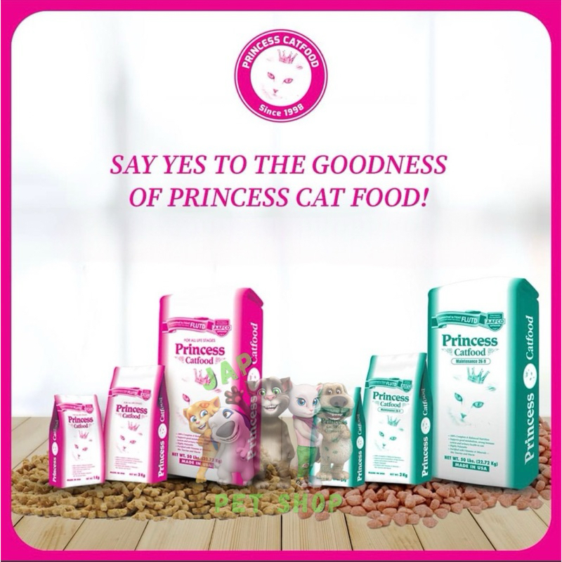 Princess Cat Food for Adult 1kg. | Shopee Philippines
