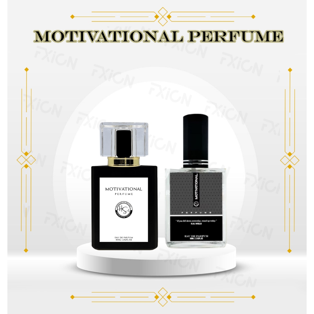 Motivational Elegant Perfume for Men by HSI Scents Collection Oil Based ...