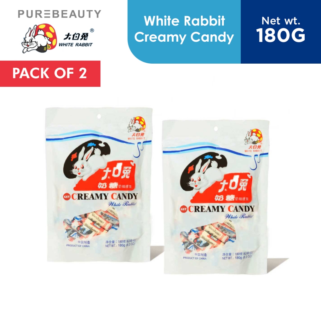 White Rabbit Creamy Candy (BUY 1 GET 1) 180g - Duo Pack - Purebeauty ...