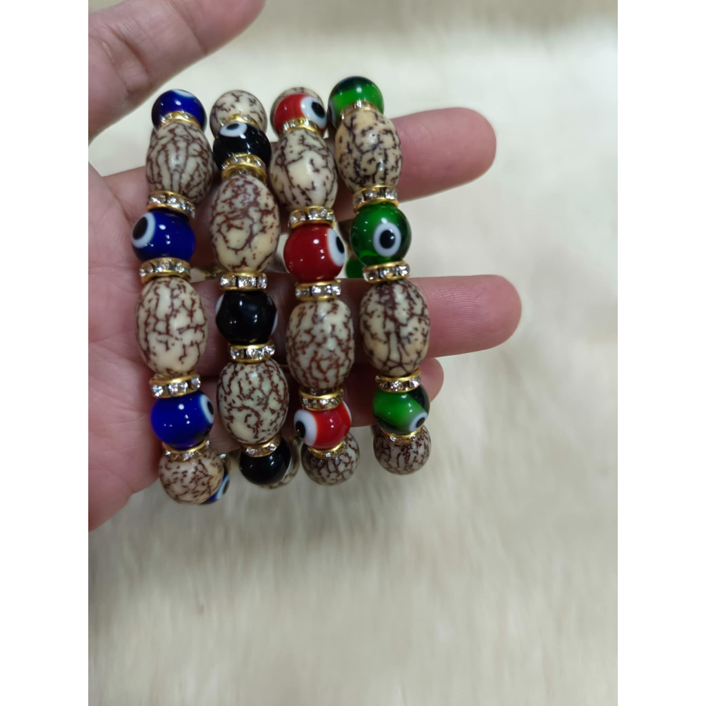 Evil Eye Bracelet with Buto ng sinukuan pangontra sa inggit | Shopee ...
