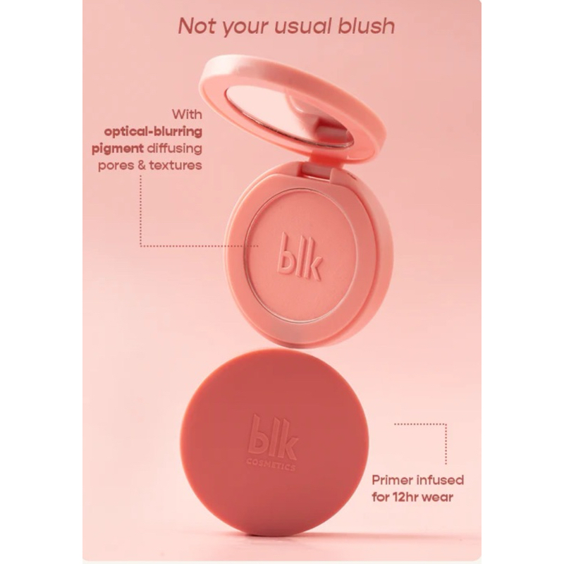 Brand New Auth BLK Cosmetics Soft Blur Powder Blush / Powder Bronzer / Powder Contour | Shopee ...