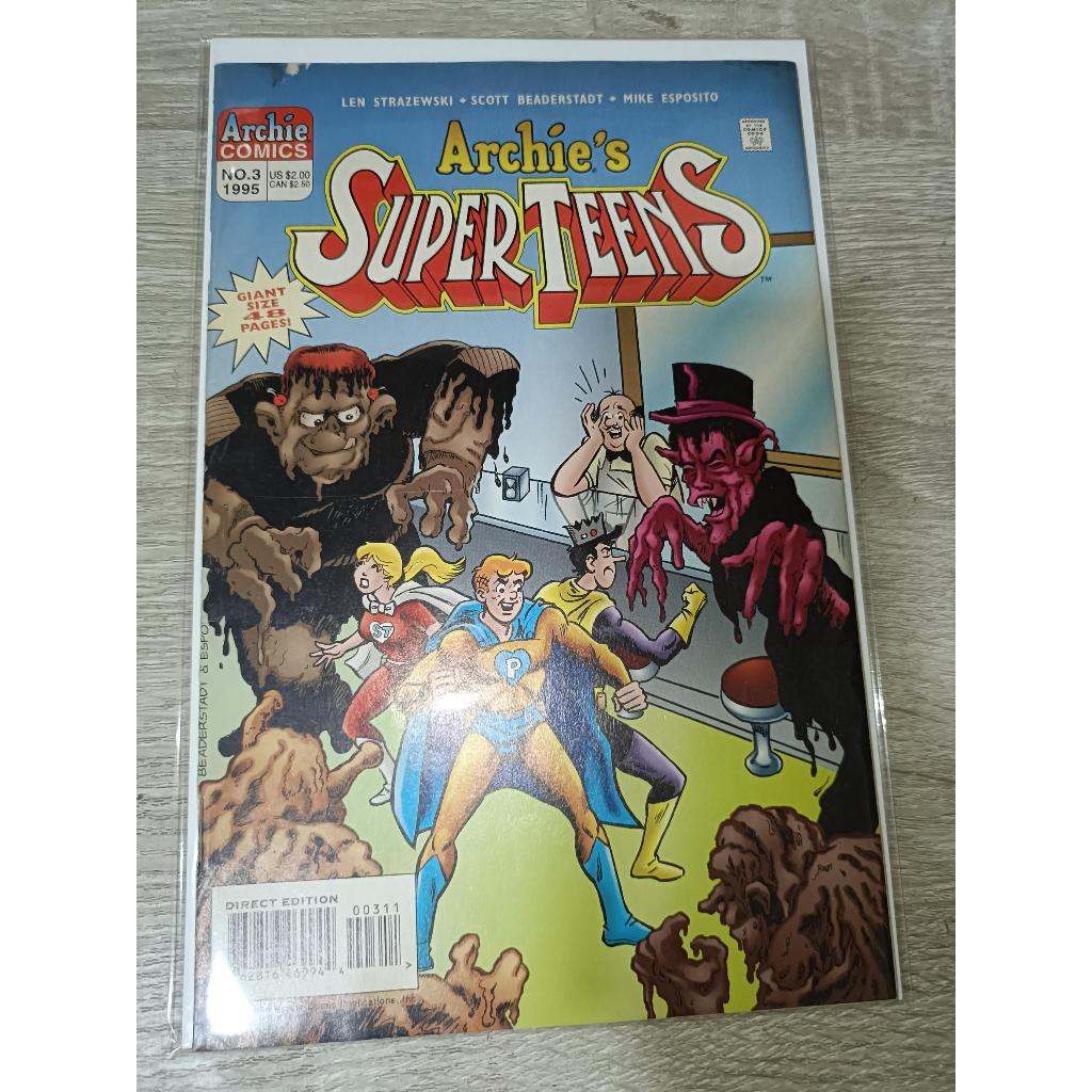 Archie Super Teens #3 (1994 comic book) - VG condition (NOT a digest ...