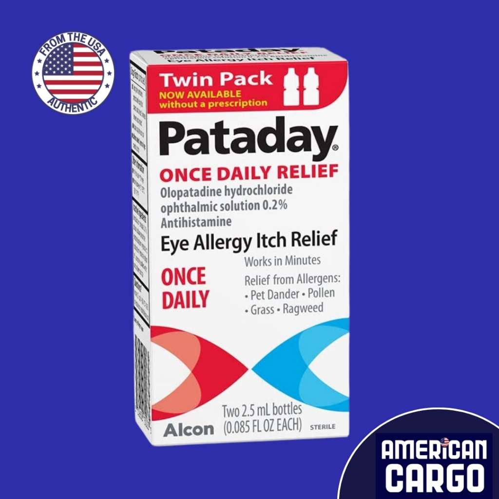 Alcon Pataday Once Daily Eye Itch Relief - 0.085 fl oz each (Twin Pack ...