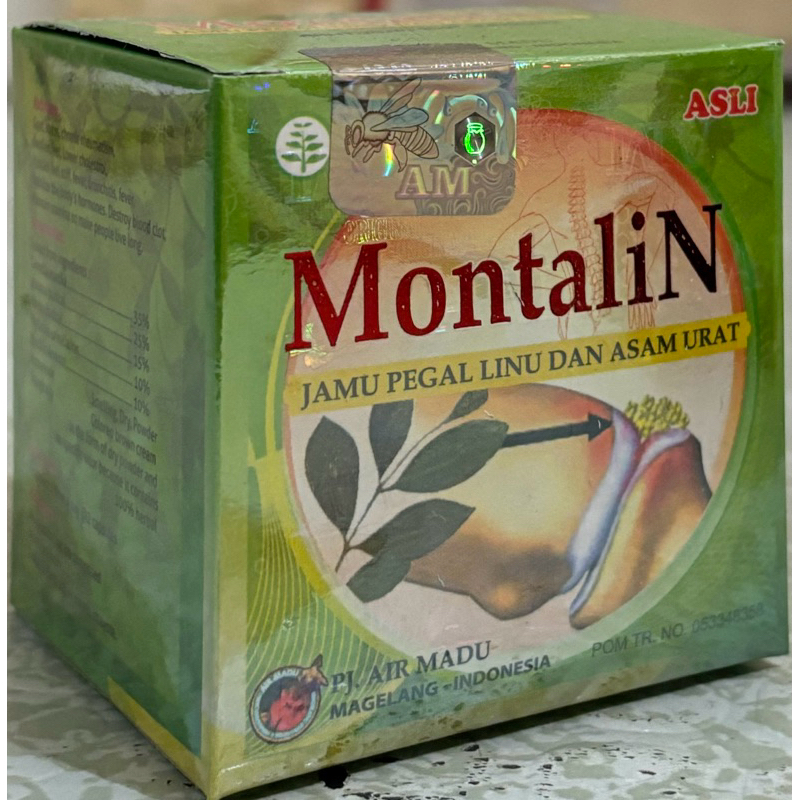 Montalin Herbal Capsule Original 10sachet(40capsules) | Shopee Philippines