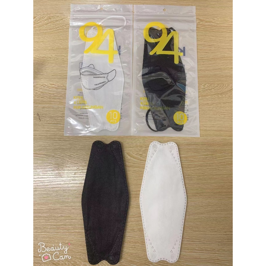 Mask KF94 Face Mask 4 Layer Non-woven Color Protection Filter 3D Anti ...