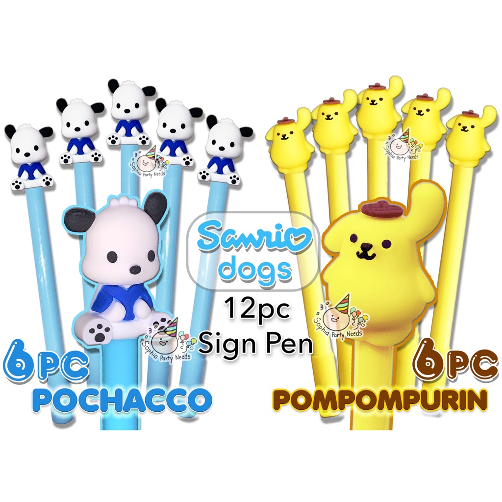 Pochacco and Pompompurin Ball Pen Sign Pen for Giveaway items Ballpen ...
