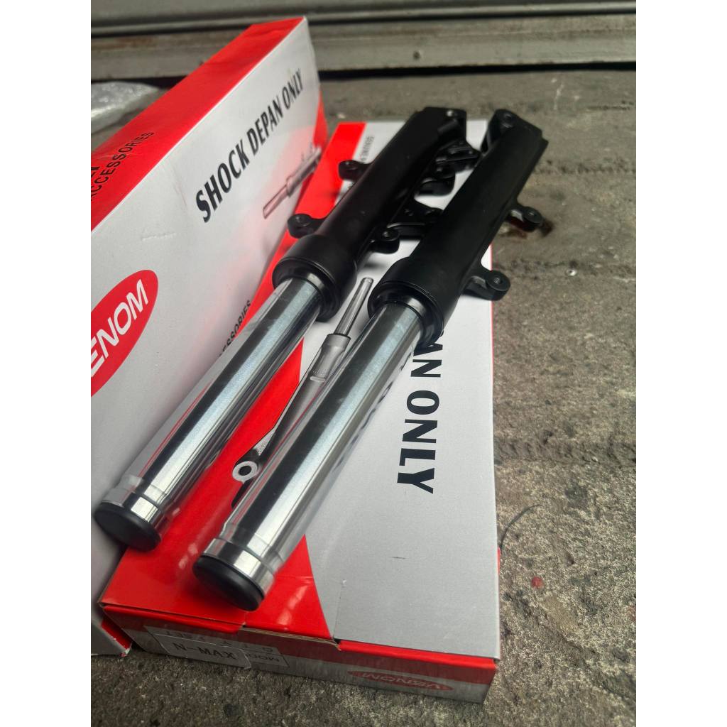 STOCK TELESCOPIC FRONT SHOCK ASSEMBLY FOR NMAX155 V1/V2 AEROX V1/V2 ...