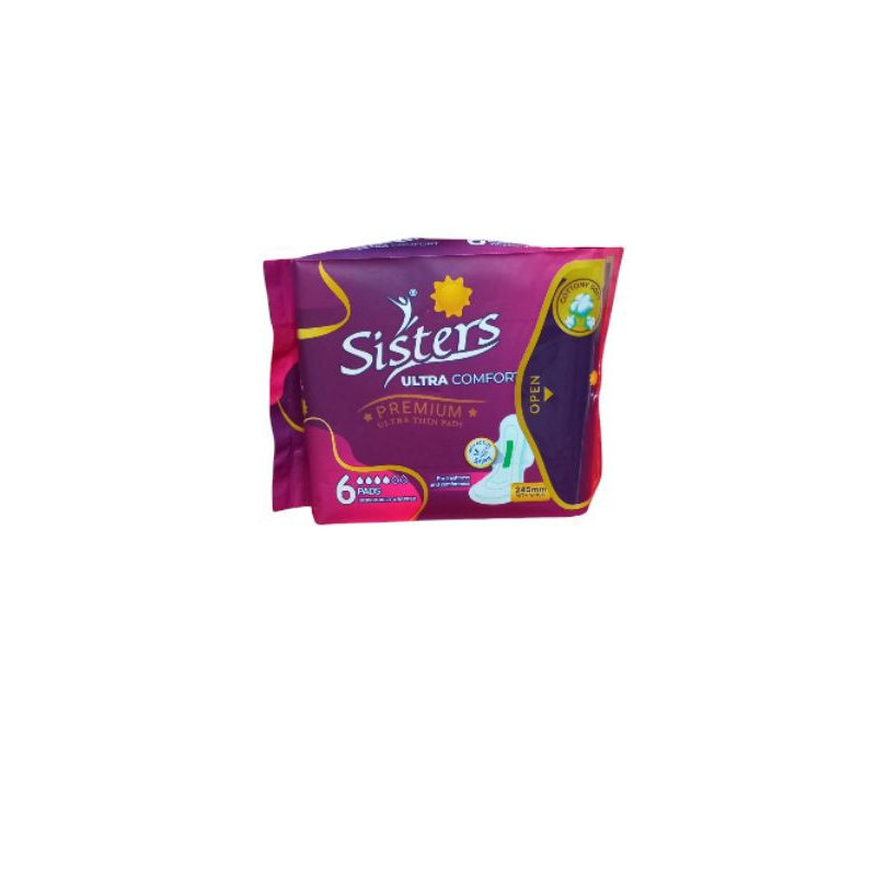 Sisters Ultra Comfort Sanitary Napkin | Shopee Philippines