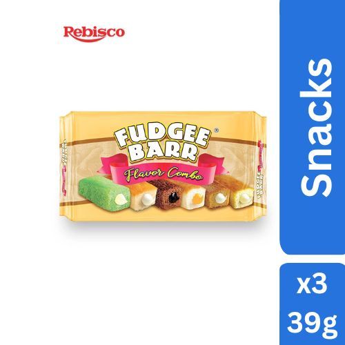 Fudgee Barr Combo 10 Pieces 39g Bundle of 3 | Shopee Philippines