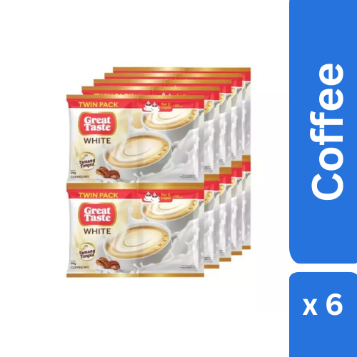 Great Taste White 3In1 Twin Pack 50g Pack of 10 Bundle of 6 | Shopee ...