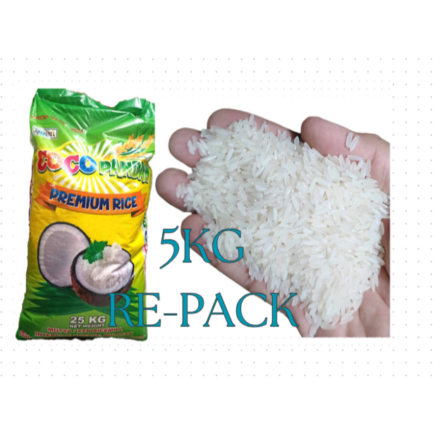 COCO PANDAN PREMIUM VIETNAM RICE 5Kg (re-pack) | Shopee Philippines